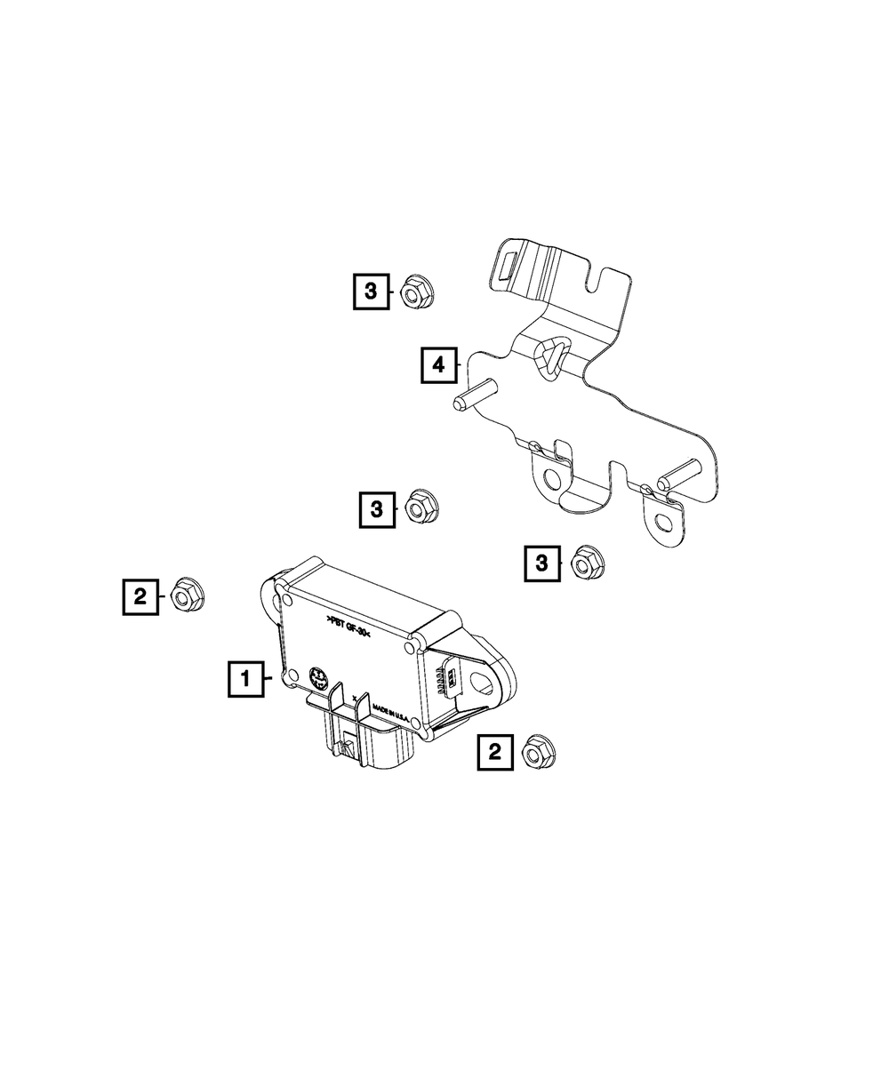 2015-2025 Mopar Fuel Pump Control Module 68193711AC | Mopar eStore