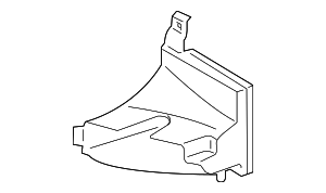 51748059688 - 2018-2019 BMW 640i xDrive Gran Turismo Air Duct (51-74-8 ...