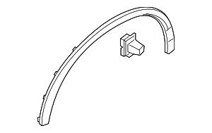 39790019 - Fender flare right rear - 2016-2020 Volvo XC90 | Volvo OEM ...