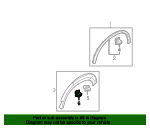 2016-2023 Volvo Side Molding Clip 30622764 | TascaParts.com