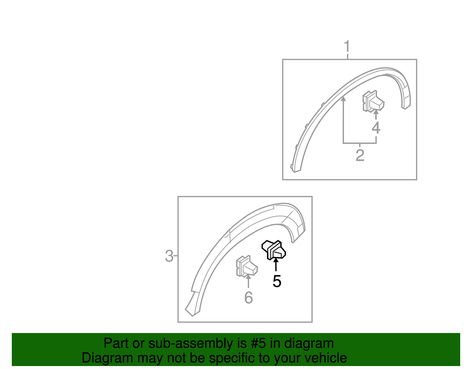 2016-2025 Volvo XC90 Flare Clip 31414913 | OEM Parts Online