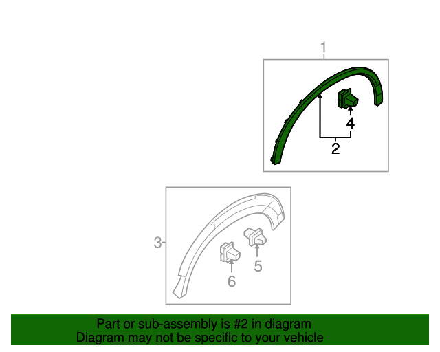 39790019 - Fender flare right rear - 2016-2020 Volvo XC90 | Volvo OEM ...