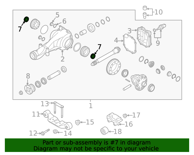 806732180 - Side Seals - 2005-2021 Subaru | World OEM Parts Subaru