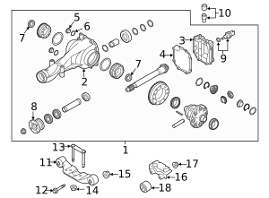38315AA130 - Axle Cover - 2019-2023 Subaru | Subaru OEM Parts Outlet