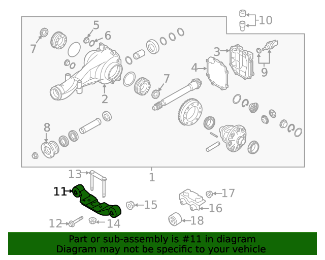 2017-2023 Subaru Mount Support 41310AG02B | OEM Parts Online