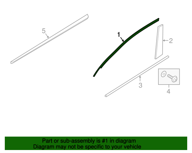 2017-2020 Hyundai Ioniq Black Out Tape 86362-G2000 | OEM Parts Online