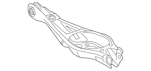 52355-TBA-A01 - Lower Control Arm - 2016-2021 Honda Civic | Genuine ...