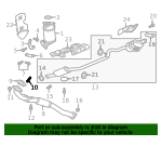 2014-2021 GM Multi-Purpose Stud 11609953 GM | GMPartsDirect.com
