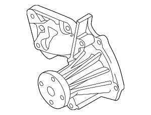 2014-2020 Ford Water Pump Assembly DS7Z-8501-E | OEM Parts Online