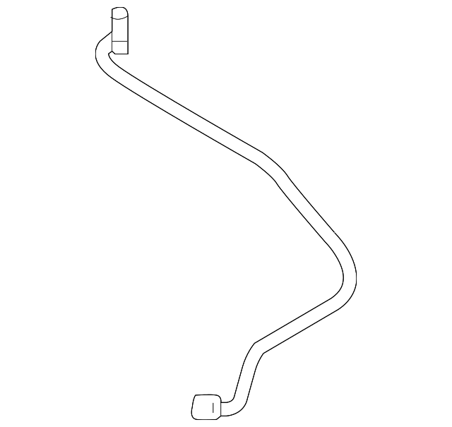 OEM 2015-2017 Toyota Camry Fuel Tank Vent Hose Part # 77209-06052 ...