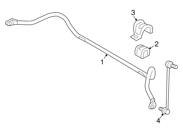 2004-2013 Volvo Suspension Stabilizer Bar Bushing 30666266 ...