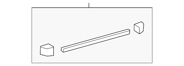 Genuine Toyota Track Assembly part# 65335-0C011 for 2007-2021 Toyota ...