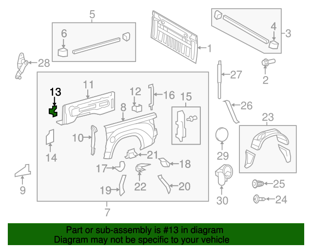 66312-0C010 - Tie Down Hook - 2007-2024 Toyota | OEM Genuine Toyota Parts