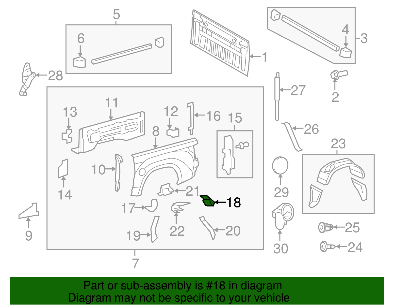 2007-2021 Toyota Tundra Skirt 65607-0C901 | OEM Parts Online