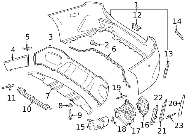 1778857404 - Side Spoiler Mount Plate 2020-2021 Mercedes-Benz A 35 AMG ...