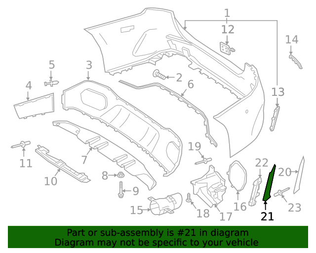 177-885-74-04 - Side Spoiler Mount Plate 2020-2022 Mercedes-Benz A 35 ...