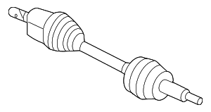 2017-2019 Cadillac XT5 Front Driver Side Half-Shaft 85119720 | Auto ...