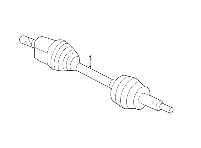 2022 GM Axle Assembly 85150638 | GMPartsDirect.com