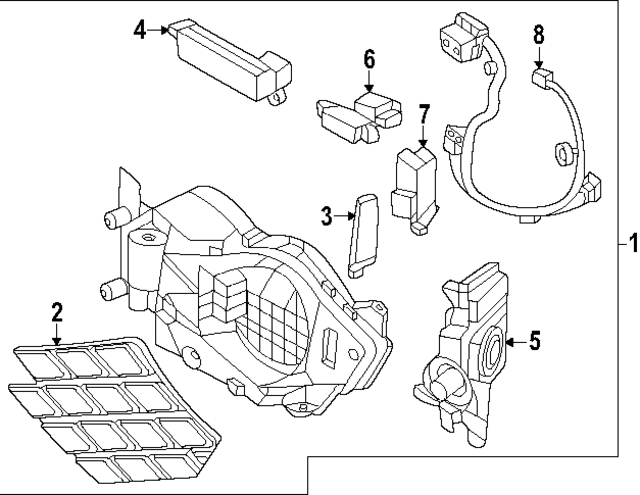 2023-2024 Genesis Electrified GV70 Cap Plug 863CD-JI000 | OEM Parts Online
