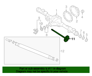 2014-2018 GM Rear Axle Shaft 22876130 GM | GMPartsDirect.com