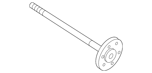 2014-2018 GM Rear Axle Shaft 22876130 GM | GMPartsDirect.com