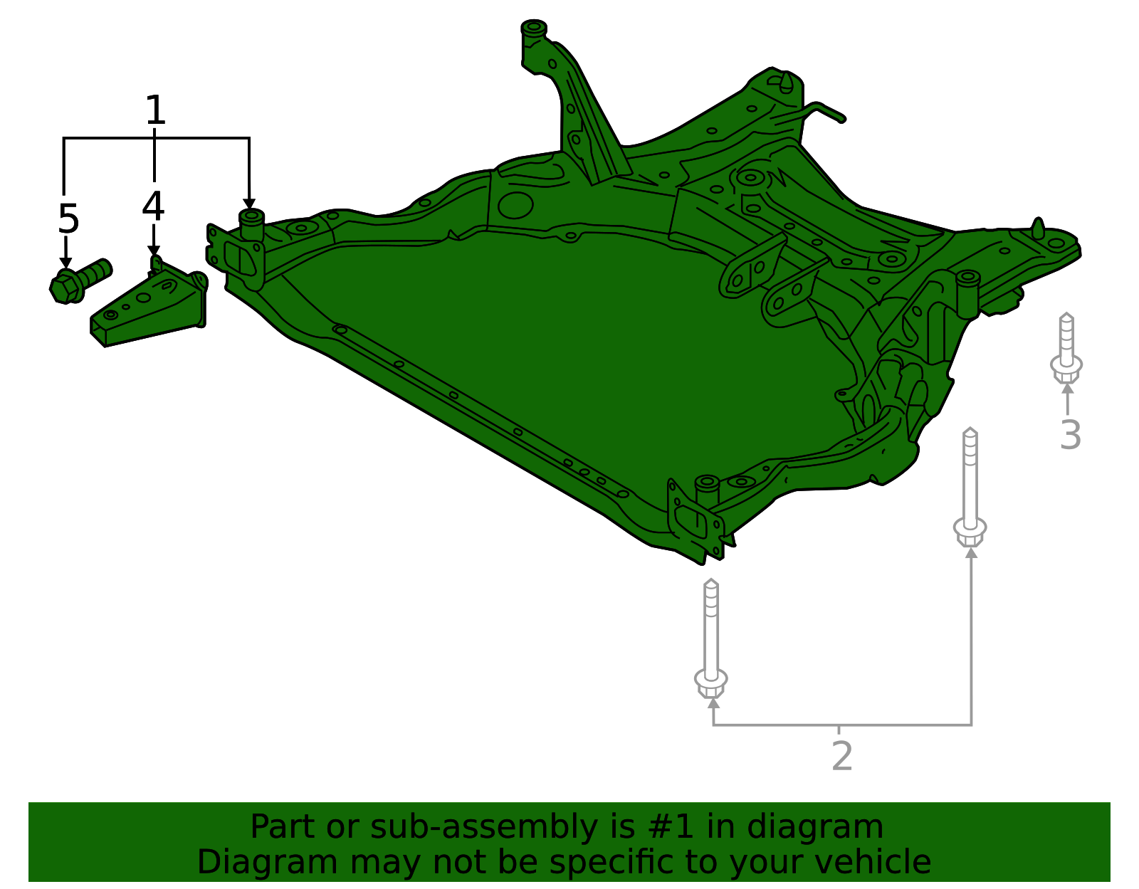 2017-2024 Mazda Engine Cradle KB7W-34-80XD | OEM Parts Online