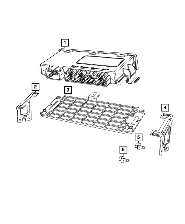 2023-2024 Ram Vehicle Systems Interface Module 68592621AA | My Mopar Parts