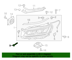2015-2020 Volkswagen OEM NEW 2015-2020 VW Volkswagen Arteon Headlamp ...