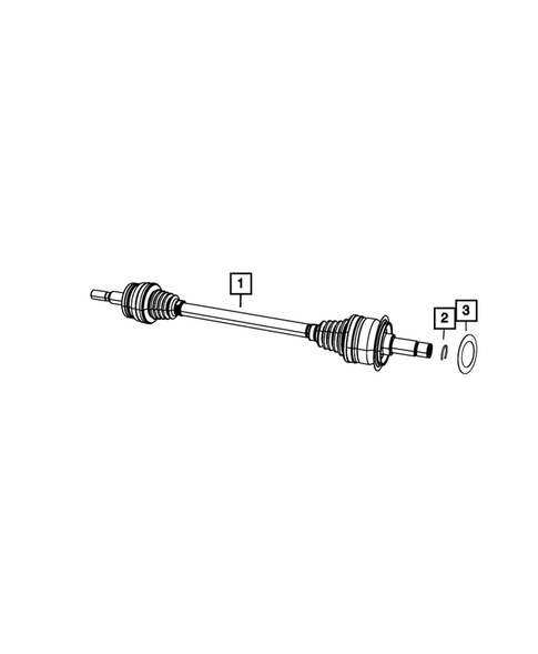 Rear Axle Shafts for 2013 Chrysler 300 | Mopar Wholesale Store