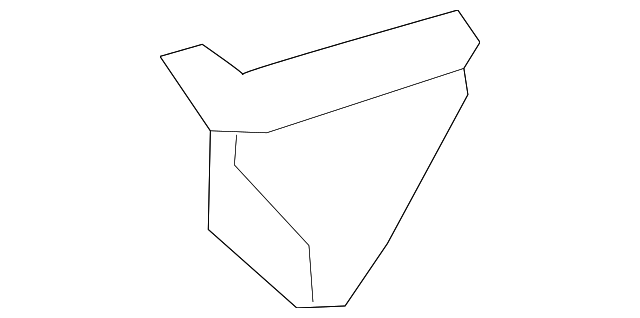 67664-06130 - Corner Trim - 2018-2023 Toyota | OEM Genuine Toyota Parts
