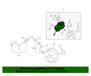 2009-2024 Nissan Master Cylinder Reservoir 46091-JK30A | Burien Nissan ...