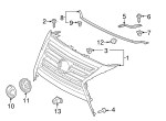 53101-60G30 - Grille 2020-2023 Lexus GX460 | Longo Lexus Parts