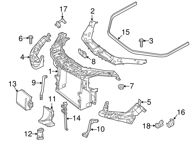 166-626-36-31 - Lower Support 2012-2019 Mercedes-Benz | Mercedes-Benz ...