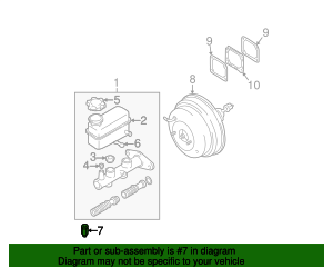 2000-2005 Hyundai Brake Proportioning Valve 58775-25010 ...