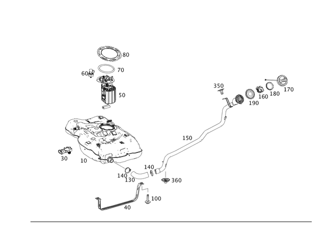 246-470-16-94-64 - Feed Unit For Mercedes-Benz Parts Store