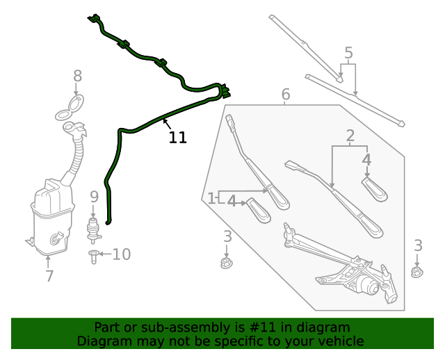 177-860-01-00 - Nozzle Assembly 2019-2023 Mercedes-Benz | Mercedes-Benz ...