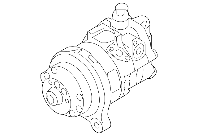 32416796457 - 2008-2019 BMW Power Steering Pump (32-41-6-796-457) | BMW ...