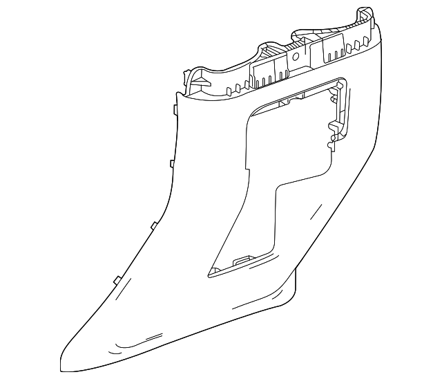 2021-2023 GM Rear Trim 84791115 | GMPartsDirect.com