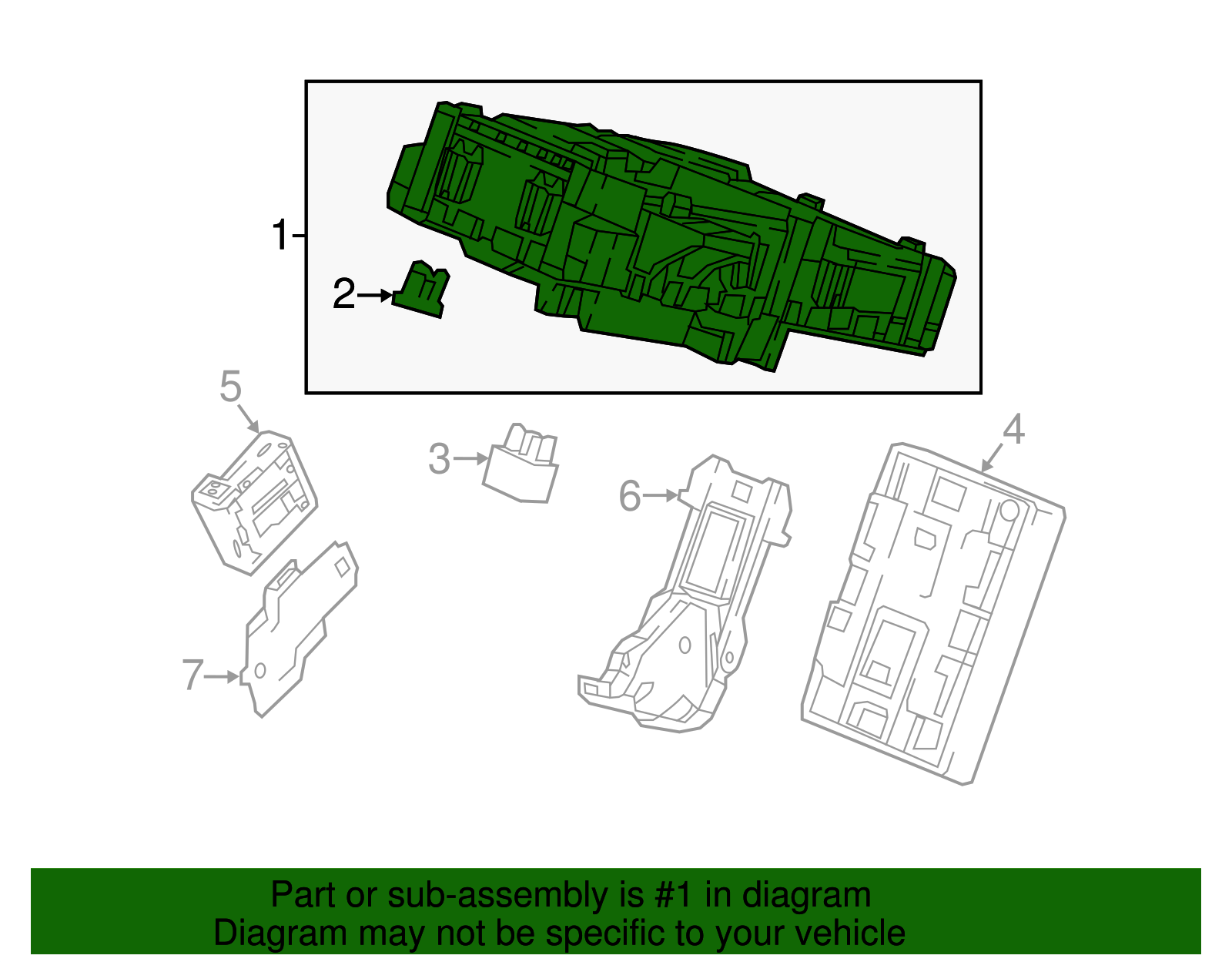 2021-2022 Honda Accord Fuse & Relay Box 38200-TVA-A13 | Retail ...