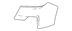 2021-2022 GMC Canyon Primed Front Driver Side Bumper Upper Fascia ...