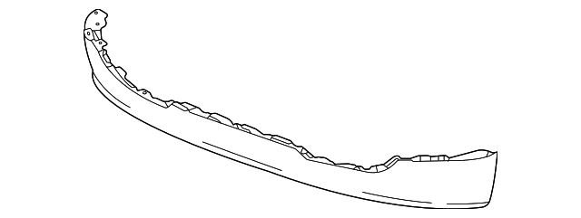 84461448 - Front Bumper Fascia Air Deflector 2021-2022 GMC Canyon | GM ...