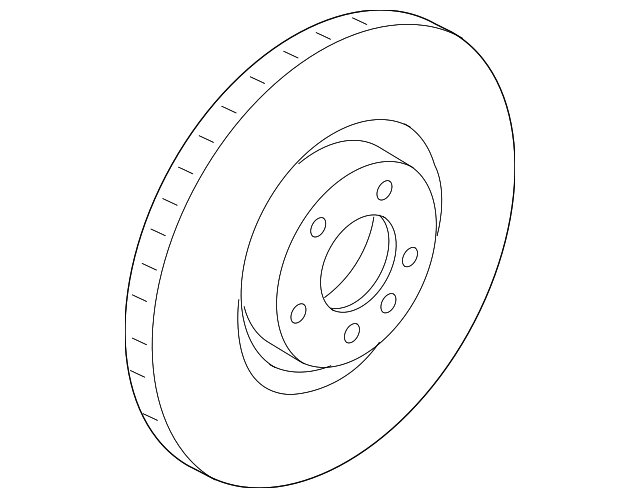 2015-2018 Porsche Macan Rotor 95B-615-301-T | OEM Parts Online