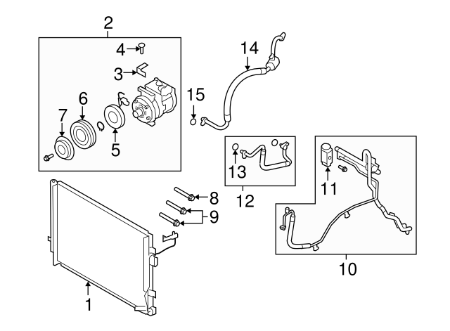 97626-2J100 - Expansion Valve 2009 Kia Borrego | Kia.Parts Store