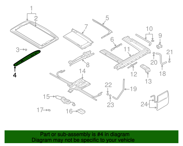 81662-2C000 - Side Trim - 2003-2008 Hyundai Tiburon | World OEM Parts ...