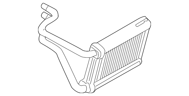 2005-2010 Kia Sportage Heater Core 97138-2E100 | TascaParts.com