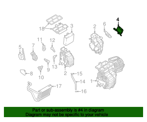 2005-2010 Kia Sportage Actuator 97159 2E200 | OEM Parts Online
