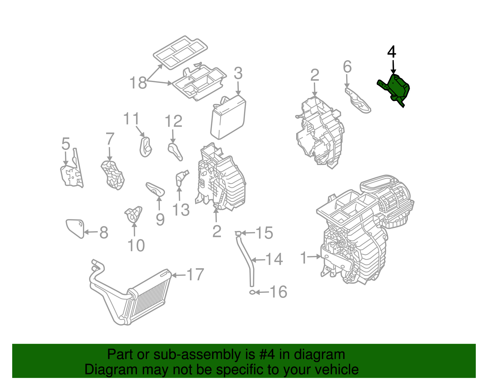97159-2E200 - Actuator 2005-2010 Kia Sportage | Kia.Parts Store