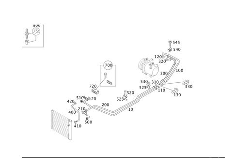 Refrigerant Line Arrangement for 2012 Smart Fortwo | Mercedes-Benz USA ...