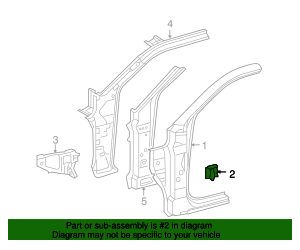 61171-04010 - Mount Bracket - 2005-2015 Toyota Tacoma | OEM Genuine ...