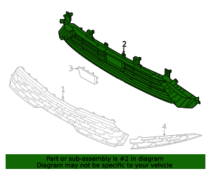 2021-2024 Kia K5 Lower Grille 86531-L3000 | OEM Parts Online